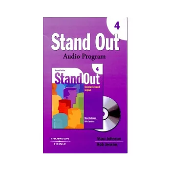 博客來-Stand Out (4) 2/e Audio CD/1片