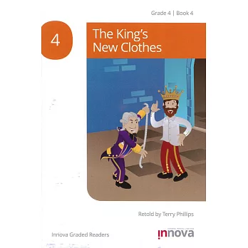 博客來-Innova Graded Readers Grade 4 (Book 4) :The King’s New Clothes