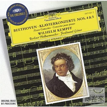 博客來-Beethoven: Piano Concertos Nos.4 & 5 ”Emperor” / Wilhelm Kempff (piano)