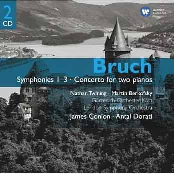 博客來-James Conlon / Bruch: Symphonies and Concerto for 2 pianos