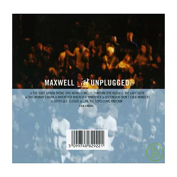 博客來-Maxwell / Maxwell MTV Unplugged