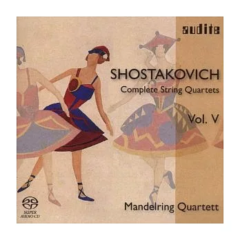 博客來-Shostakovich: Complete String Quartets Vol. V [Hybrid SACD] / Mandelring Quartett