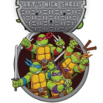 博客來-Teenage Mutant Ninja Turtles / Let’s Kick Shell! (LITA Exclusive ...