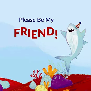 博客來-Please Be My Friends英語有聲繪本 (電子書)