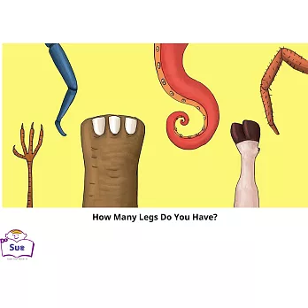 博客來-How Many Legs Do You Have?英語有聲繪本 (電子書)