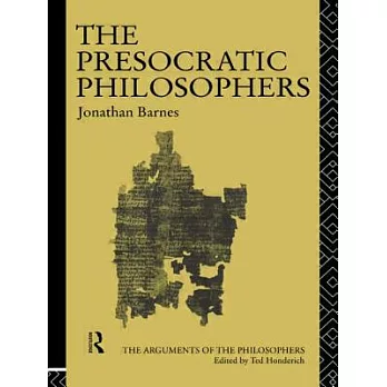 博客來-The Presocratic Philosophers