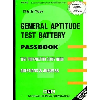 博客來-General Aptitude Test (Battery)