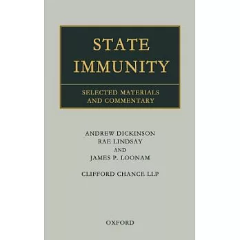 博客來-State Immunity: Selected Materials and Commentary