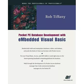 博客來-Pocket PC Database Development With Embedded Visual Basic