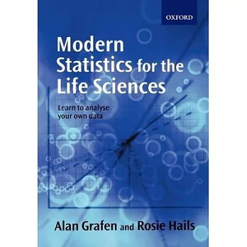博客來-Modern Statistics for the Life Sciences