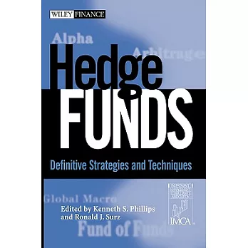博客來-Hedge Funds: Definitive Strategies and Techniques