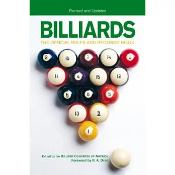 博客來-Billiards, Revised and Updated: The Official Rules and Records Book