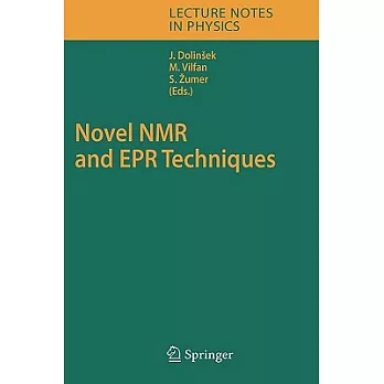 博客來-Novel NMR And EPR Techniques