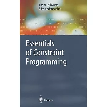 博客來-Essentials of Constraint Programming