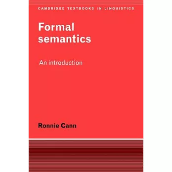 博客來-Formal Semantics: An Introduction