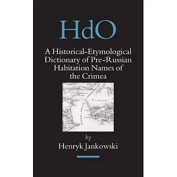 博客來-A Historical-etymological Dictionary of Pre-russian Habitation ...