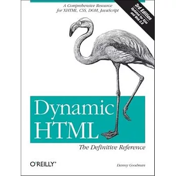 博客來-Dynamic HTML: The Definitive Reference