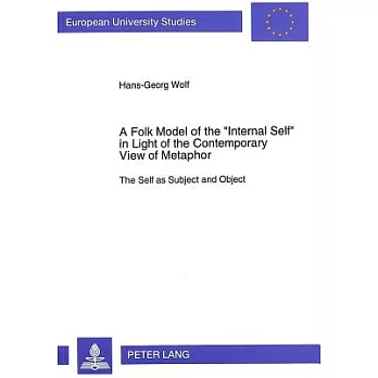 博客來-A Folk Model of the ”Internal Self” in Light of the Contemporary ...