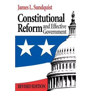 博客來-Constitutional Reform and Effective Government