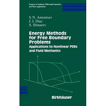 博客來-Energy Methods for Free Boundary Problems: Applications to ...
