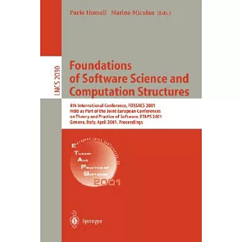 博客來-Foundations of Software Science and Computation Structures: 4th International Conference ...