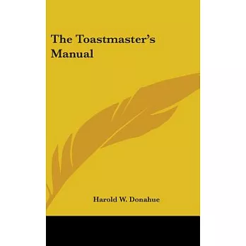 博客來-The Toastmaster’s Manual