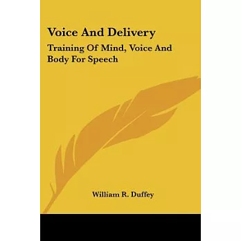 博客來-Voice and Delivery: Training of Mind, Voice and Body for Speech