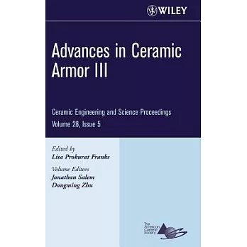 博客來-Advances in Ceramic Armor III
