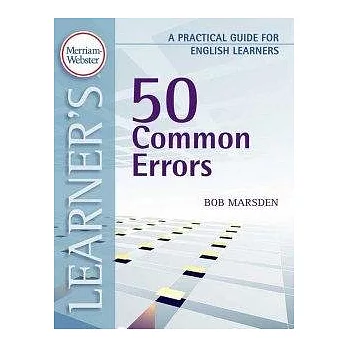 博客來-50 Common Errors: A Practical Guide for English Learners