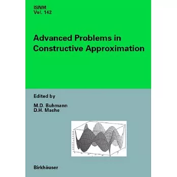博客來-Advanced Problems in Constructive Approximation: 3rd International Dortmund Meeting on ...