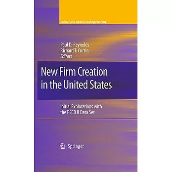 博客來-New Firm Creation in the United States: Initial Explorations With ...