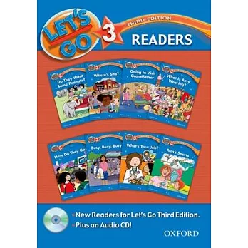 博客來-Let’s Go 3 Readers Pack