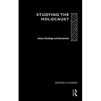 博客來-Studying the Holocaust: Issues, Readings and Documents