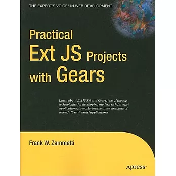 博客來-Practical Ext JS Projects With Gears