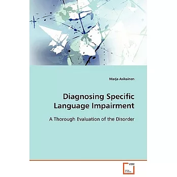 博客來-Diagnosing Specific Language Impairment