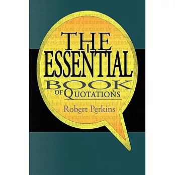 博客來-The Essential Book of Quotations