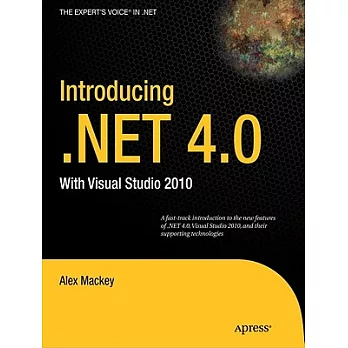 博客來-Introducing .Net 4.0: With Visual Studio 2010