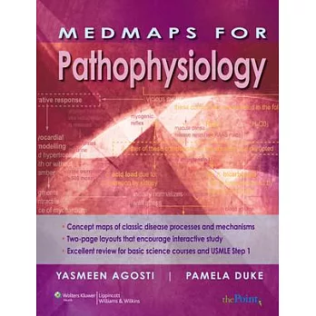 博客來-MedMaps for Pathophysiology