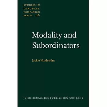 博客來-Modality and Subordinators