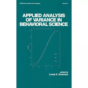 博客來-Applied Analysis of Variance in Behavioral Science