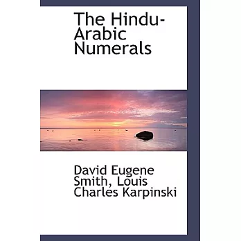 博客來-The Hindu-arabic Numerals