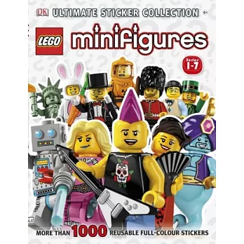 博客來-LEGO Minifigures Ultimate Sticker Collection