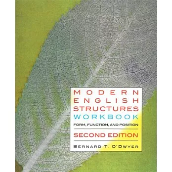 博客來-Modern English Structures: Form, Function, and Position