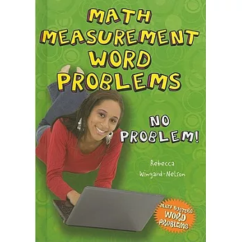 博客來-Math Measurement Word Problems: No Problem!