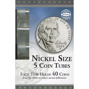 博客來-Nickel Coin Tube 5 Count Box