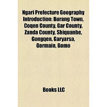 博客來-Ngari Prefecture Geography Introduction