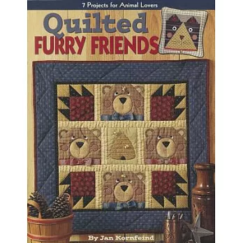 博客來-Quilted Furry Friends: 7 Projects for Animal Lovers