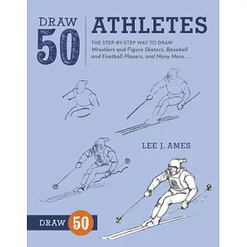 博客來-Draw 50 Athletes: The Step-by-Step Way to Draw Wrestlers and Figure ...