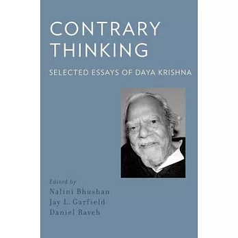 博客來-Contrary Thinking: Selected Essays of Daya Krishna