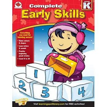 博客來-Complete Early Skills, Grade K: Canadian Edition